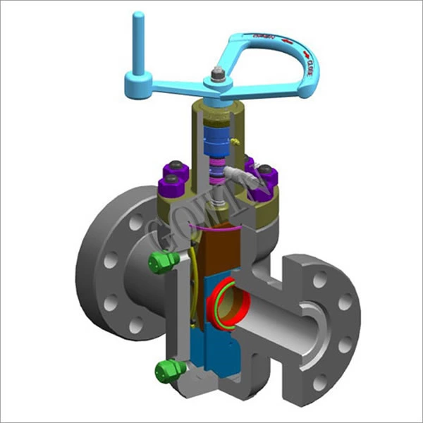 Flanged Wellhead Expanding Gate Valve - GOWIN